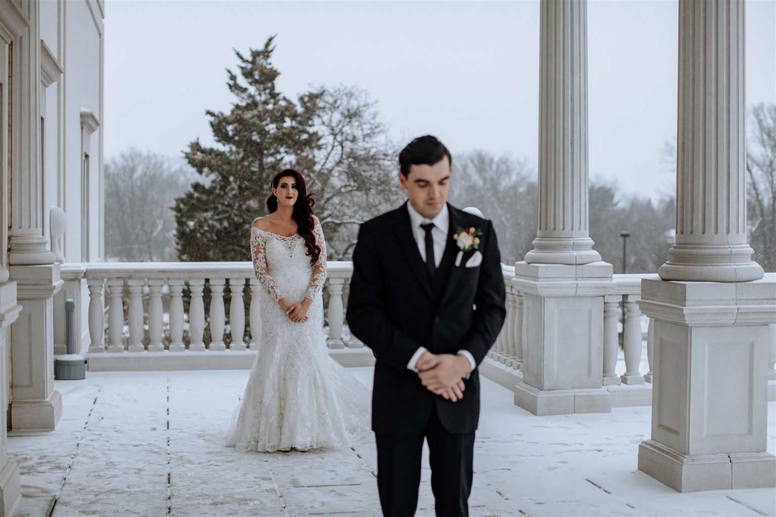 Maria & Joseph's Romantic Winter Wedding – The Palace at Somerset Park