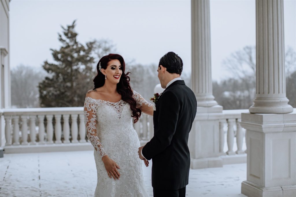 Maria & Joseph's Romantic Winter Wedding – The Palace at Somerset Park