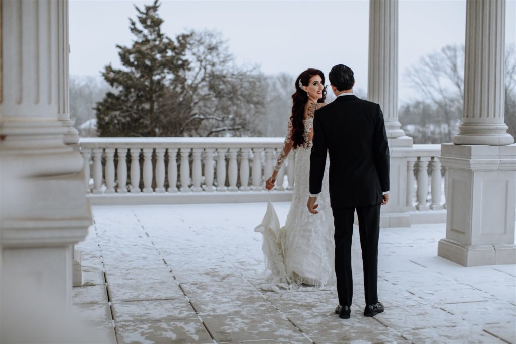 Maria & Joseph's Romantic Winter Wedding – The Palace at Somerset Park